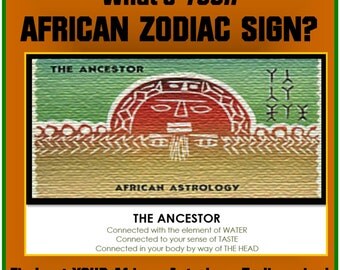 African astrology | Etsy