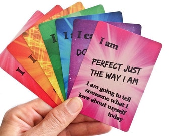 Positive cards | Etsy