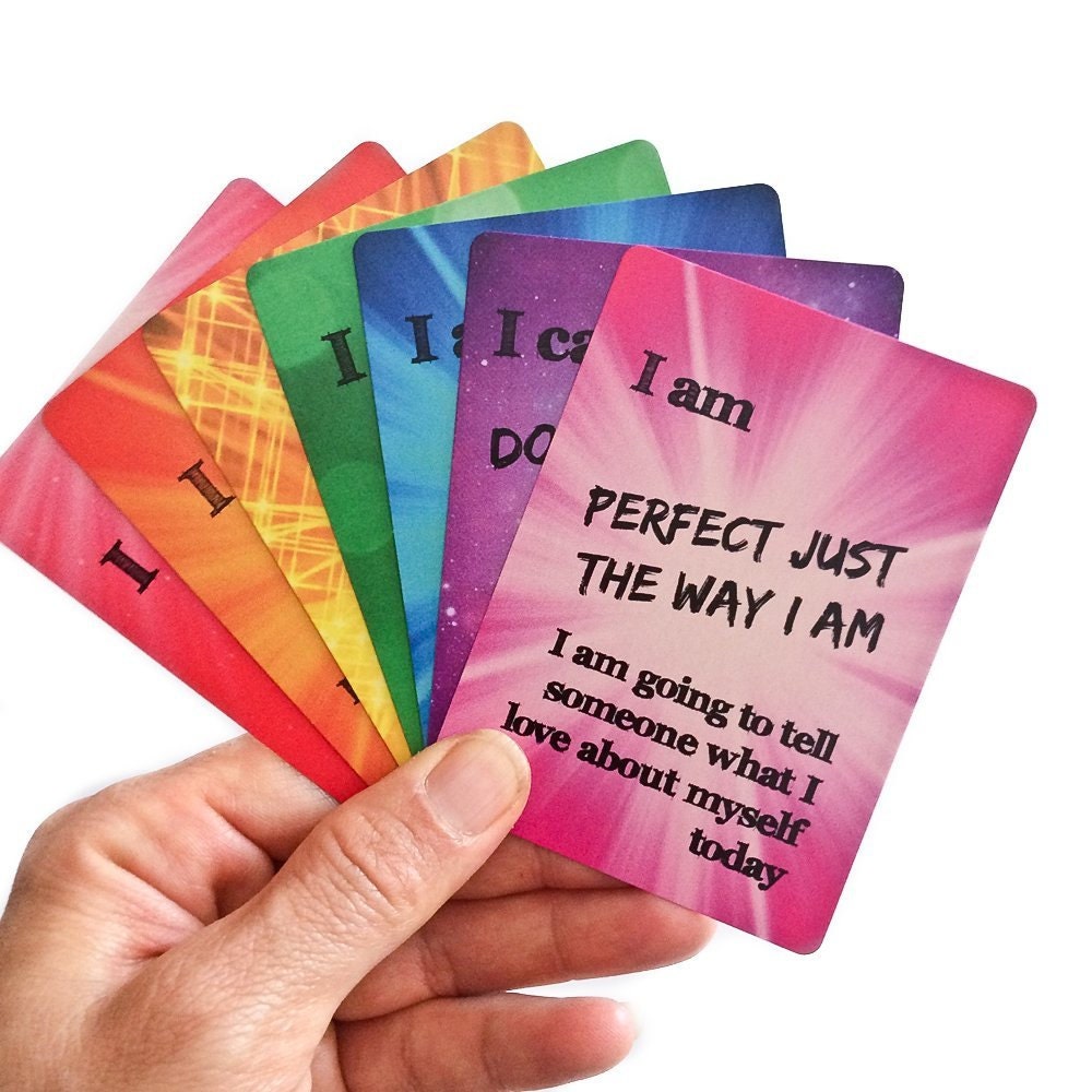 Positive Affirmation Cards For Kids Positive Affirmation Cards For Kids