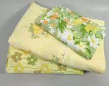 Unique vintage sheet set related items | Etsy