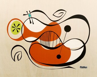 Art by George Perrou by TheAtomicNest on Etsy