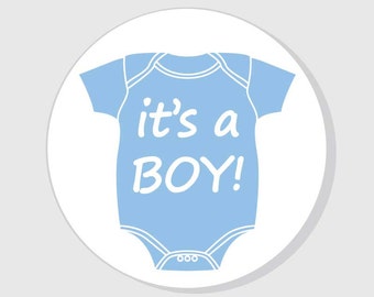 Its a boy stickers | Etsy