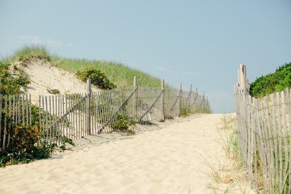 Items similar to beach path photograph, sand path to beach, summertime ...