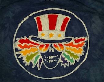 Grateful dead flag | Etsy