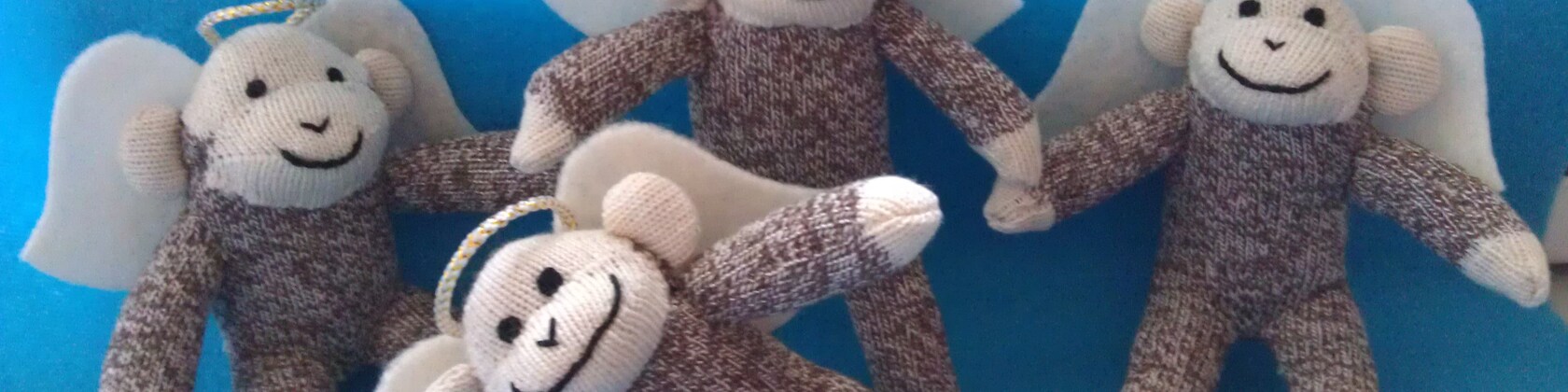 SOCK MONKEY ANGEL by sockmonkeyangel on Etsy