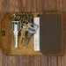 Leather slim key wallet leather key holder leather key