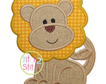 Lion applique | Etsy