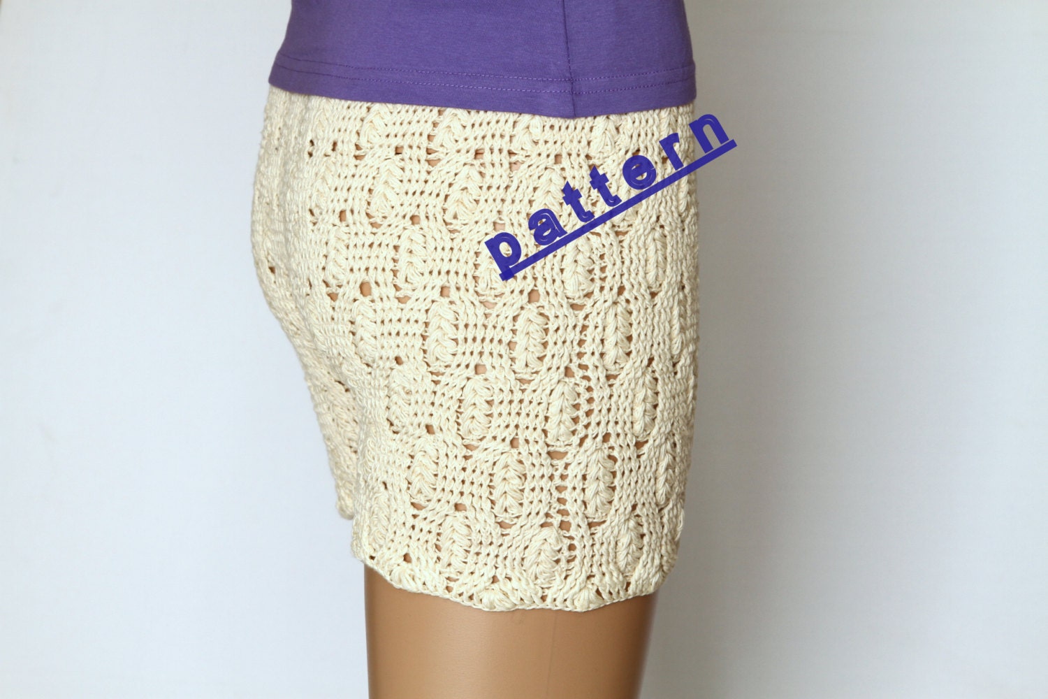 Crochet shorts pattern PDF Tutorial Pattern Shorts pattern