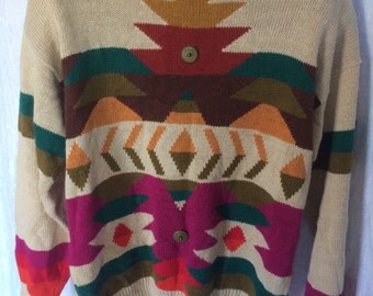 Southwest sweater | Etsy