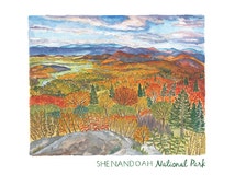 Unique shenandoah art related items | Etsy