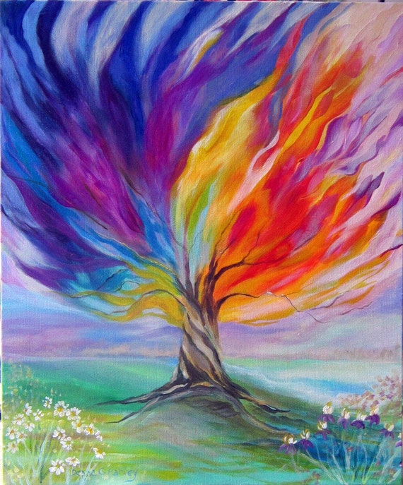 Tree of Life Paintings on Canvas