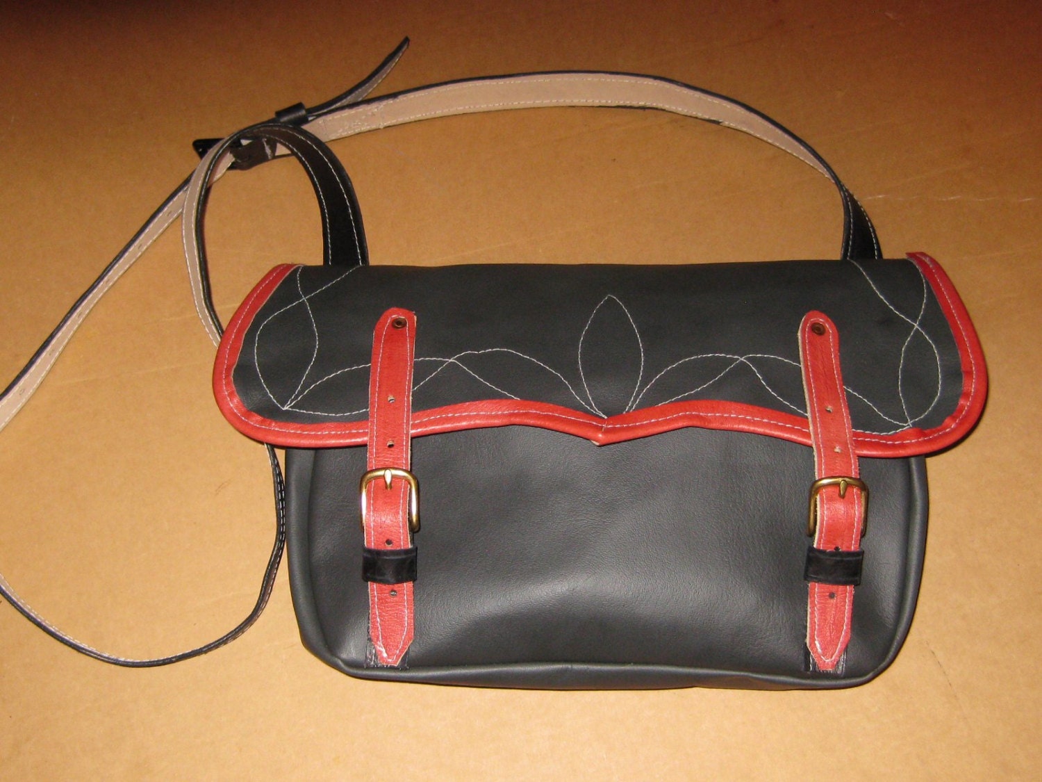 Civil War LEATHER OFFICERS Haversack