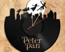 Unique peter pan clock related items | Etsy