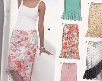 Long skirt pattern | Etsy