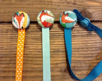 Pacifier Holder with Animals PDF Crochet Pattern Instant