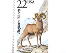 Popular items for bighorn sheep stamps on Etsy