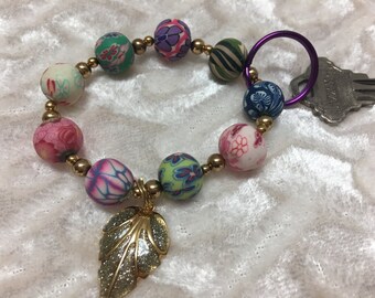 Key holder bracelet | Etsy