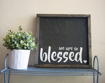 We are so blessed | Etsy