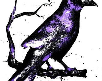 Items similar to Custom Anthro Crow Art Doll on Etsy