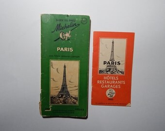 Paris street map | Etsy