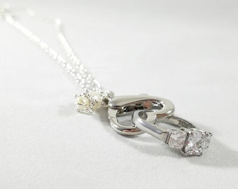 Ring holder necklace | Etsy