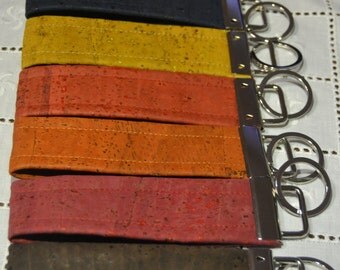 Cork keychain | Etsy