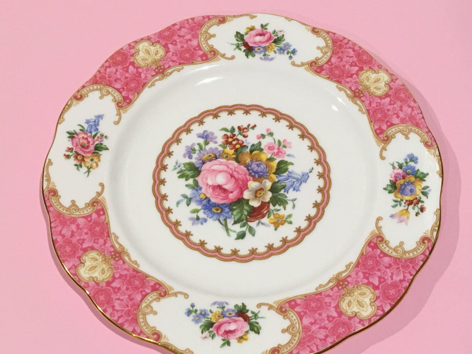 Lady Carlyle Royal Albert Plate Antique Plates by AprilsLuxuries