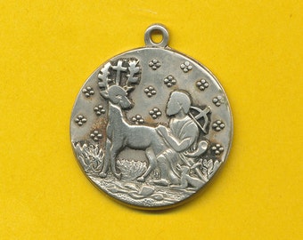 St hubert medal | Etsy