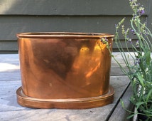 Unique copper planter related items | Etsy