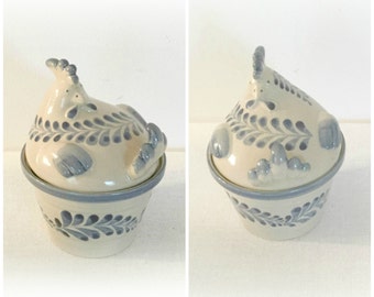 Pottery chicken | Etsy