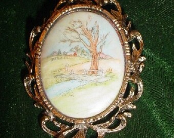 Pastoral landscape | Etsy