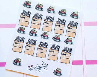 Unique library sticker related items | Etsy