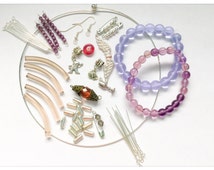 Unique glass bead kit related items | Etsy