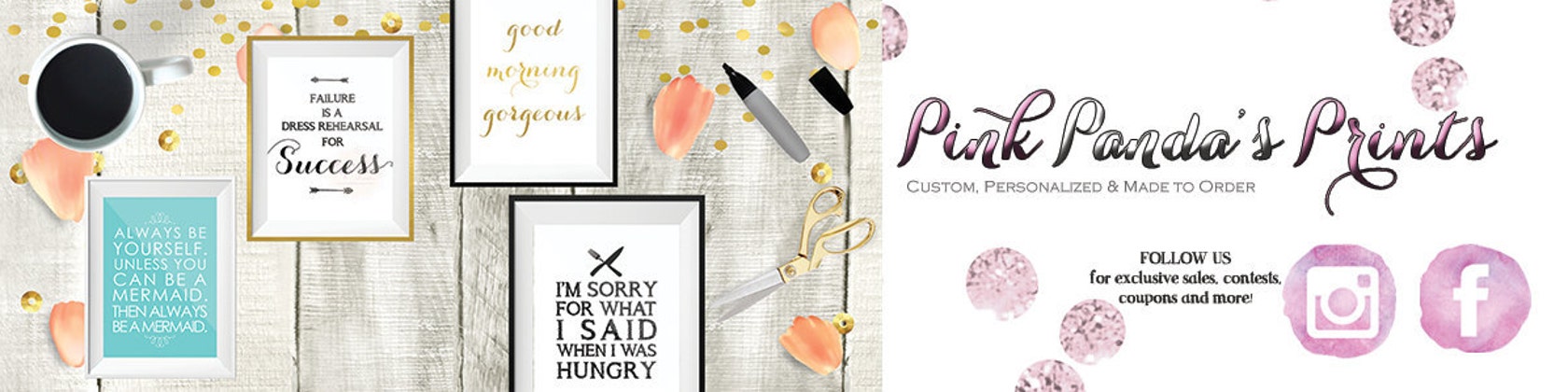 Pink Panda's Prints Custom and Personalized by PinkPandasPrints