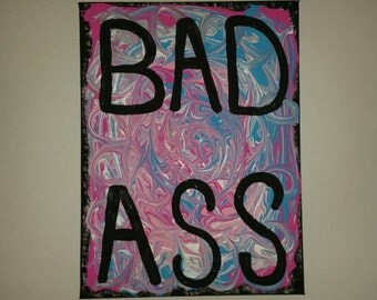 Items similar to Bad Ass 100% Cotton T-shirt on Etsy