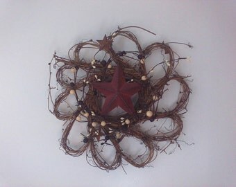 Grapevine stars | Etsy