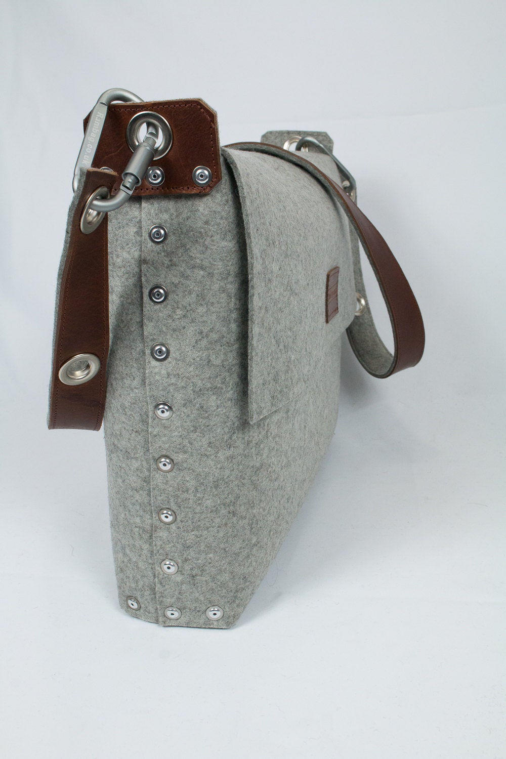 A3 Messenger Bag Mens satchel bag / A3 paper size bag / by Rambag