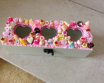 Decoden Whipped Picture Frame by BlueberryTreasures on Etsy