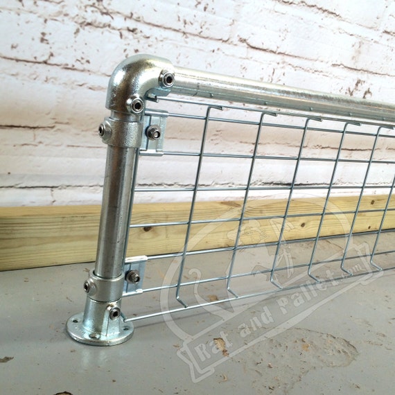 Made to Measure Metal Pipe Guard Rail Safety by RatAndPallet