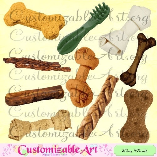 Dog Treats Clipart Digital Dog Treat Clip Art Treats Chews