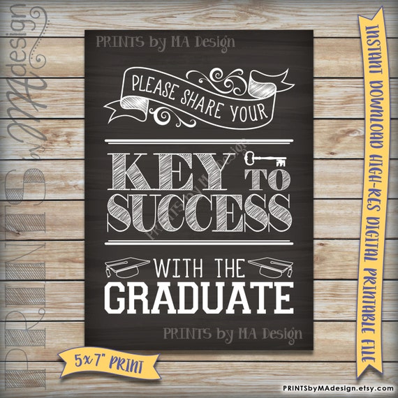 Please share your Key to Success with the by PRINTSbyMAdesign