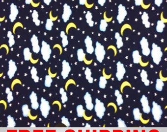 Night sky fabric | Etsy