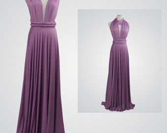 Purple Bridesmaid DressLong Bridesmaid DressPurple