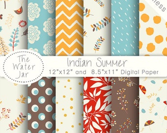 Christmas Digital Paper Pack Seamless Pattern Seasonal