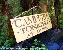 Popular items for campfire sign on Etsy