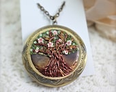 polymer clay lockets jewellery figurines decor by RockyBeads