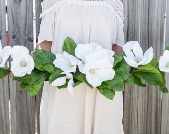 Magnolia swag | Etsy