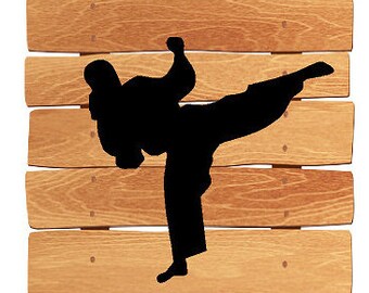 Karate wall art | Etsy