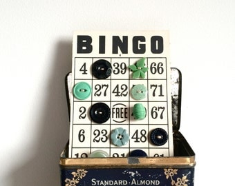 Vintage bingo cards | Etsy