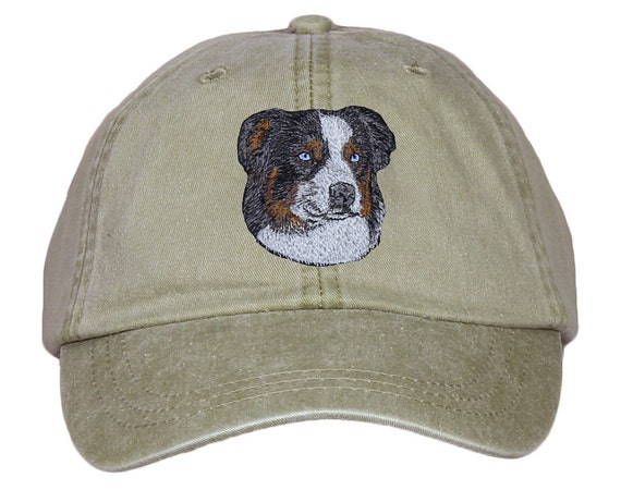 Australian Shepherd embroidered hat baseball cap by 1barkavenue